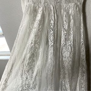 Vici | Swim | Vici Aakaa White Lace Duster | Poshmark